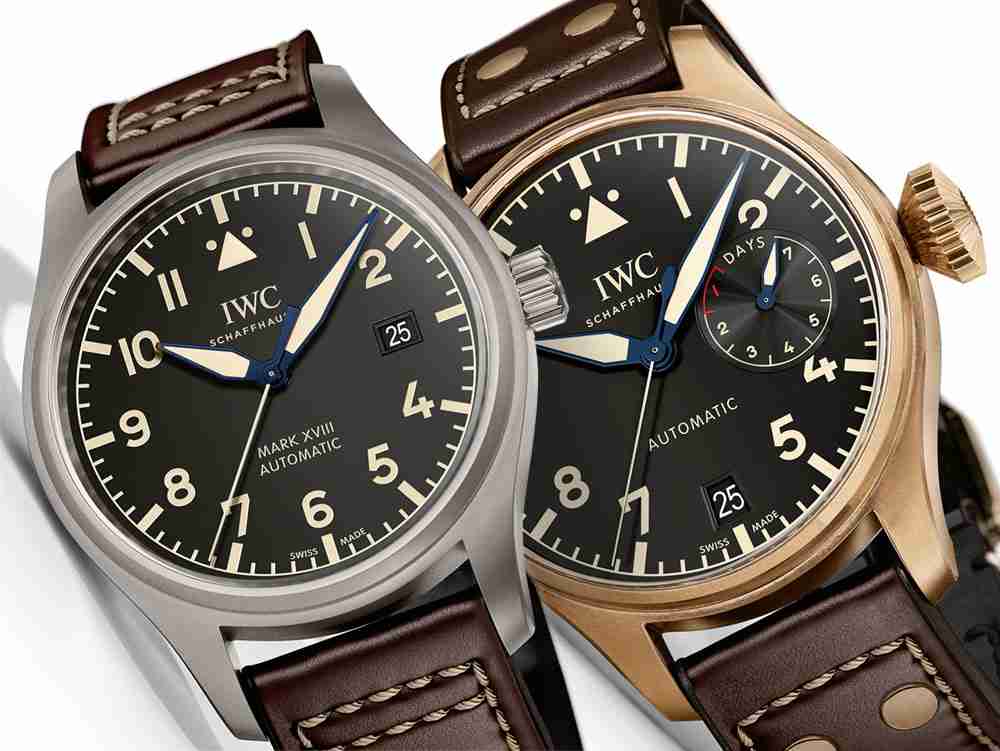 Replica IWC Mark XVIII Heritage & Big Pilot’s Heritage Watches Guide ...